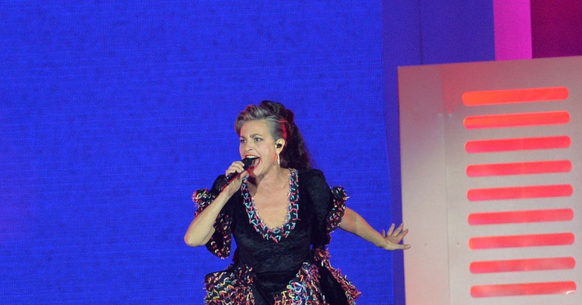 Lio - Concert Stars 80 au Stade de France à Saint-Denis le 9 mai 2015 ...