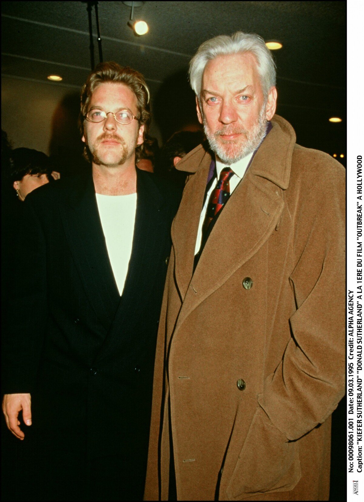 Photo : Kiefer Sutherland, Donald Sutherland à la première de 'Forsaken ...