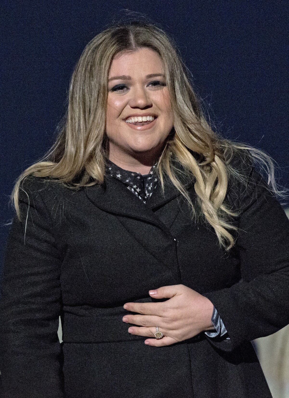 Photo : Kelly Clarkson lors des illuminations de Noël de Washington, le ...