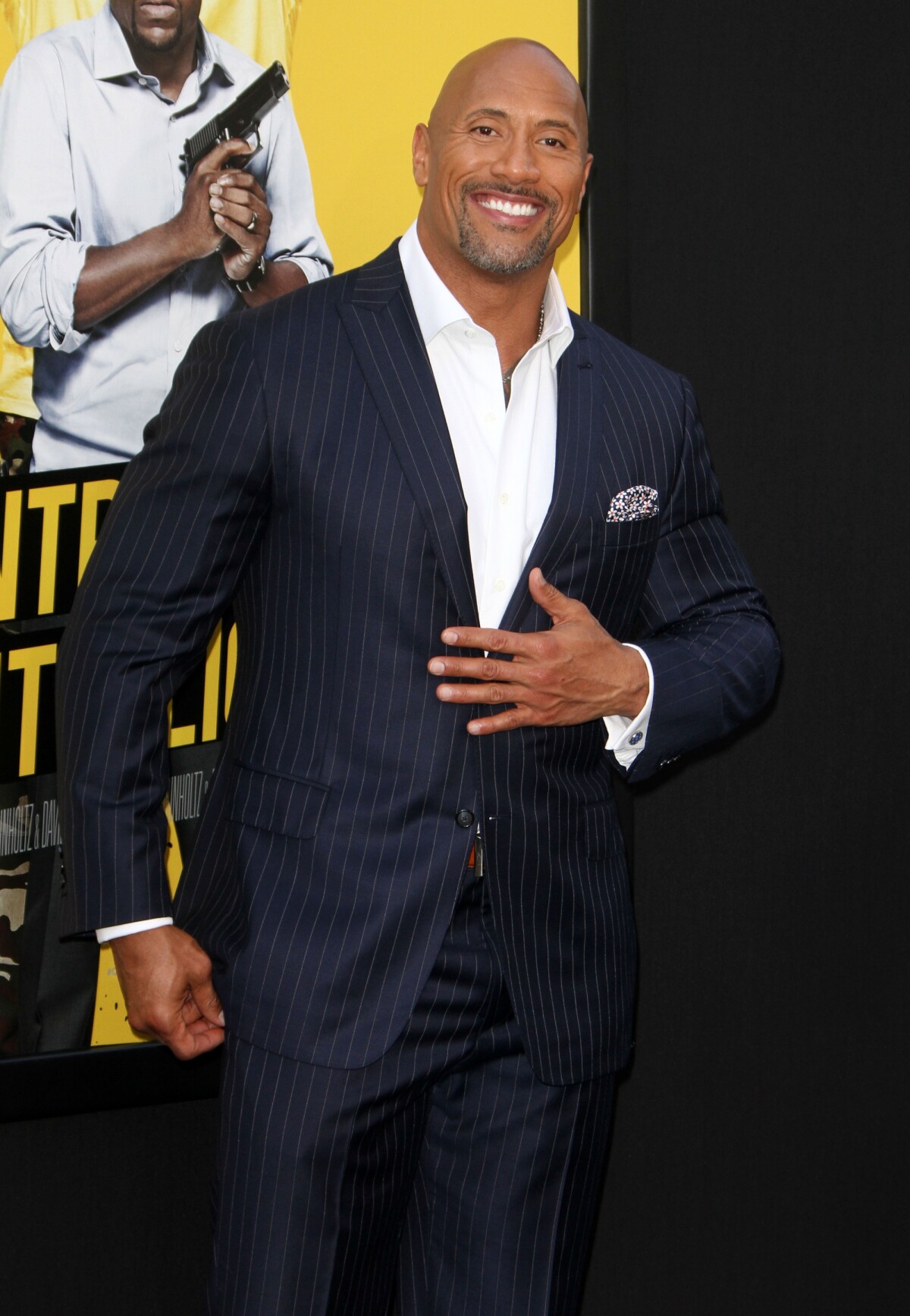Photo : Dwayne Johnson - Première du film " Central Intelligence " à ...