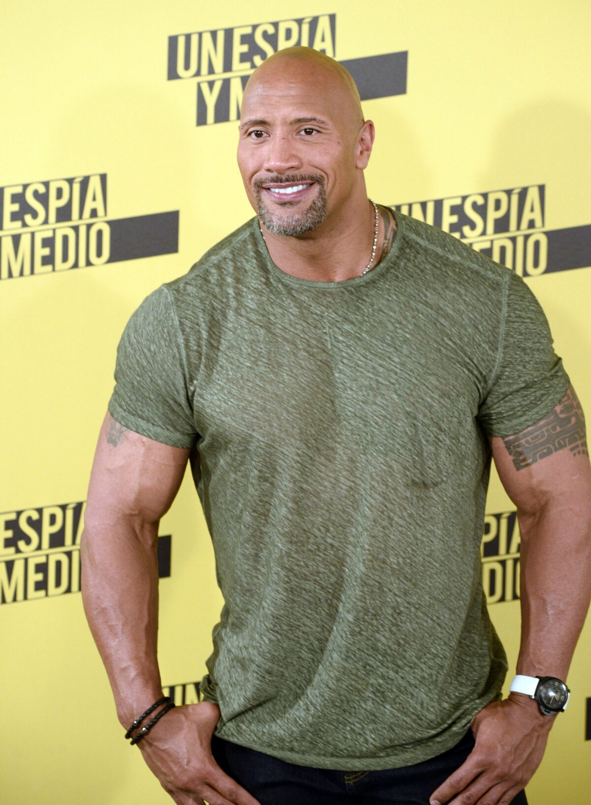 Photo : Dwayne Johnson - Photocall du film "Central Intelligence" à ...