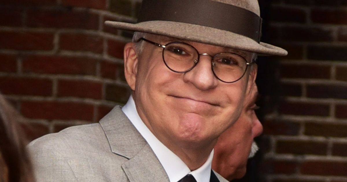 Steve Martin à l'émission Late show à New York le 15 mars 2016 ...