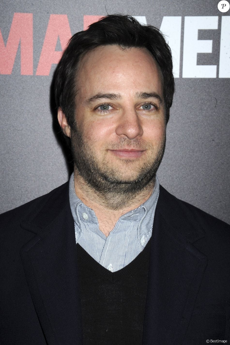 Danny Strong lors de la projection spéciale de la série télévisée Mad ...