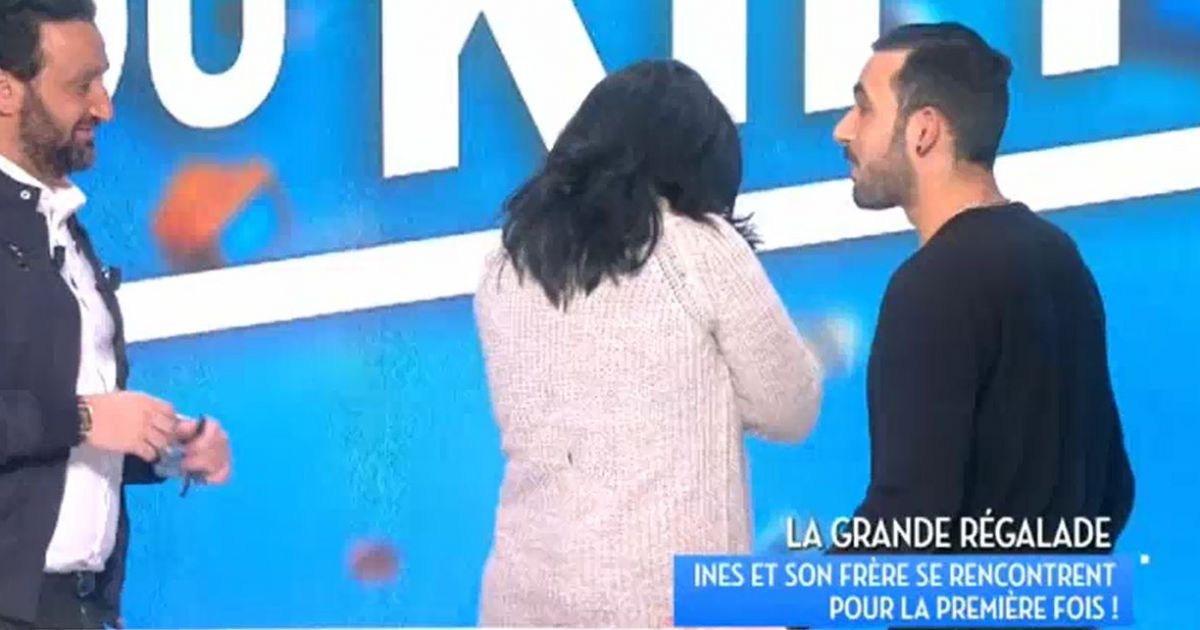 Inès émue en retrouvant son frère Joseph - TPMP, mardi 3 janvier 2017 ...