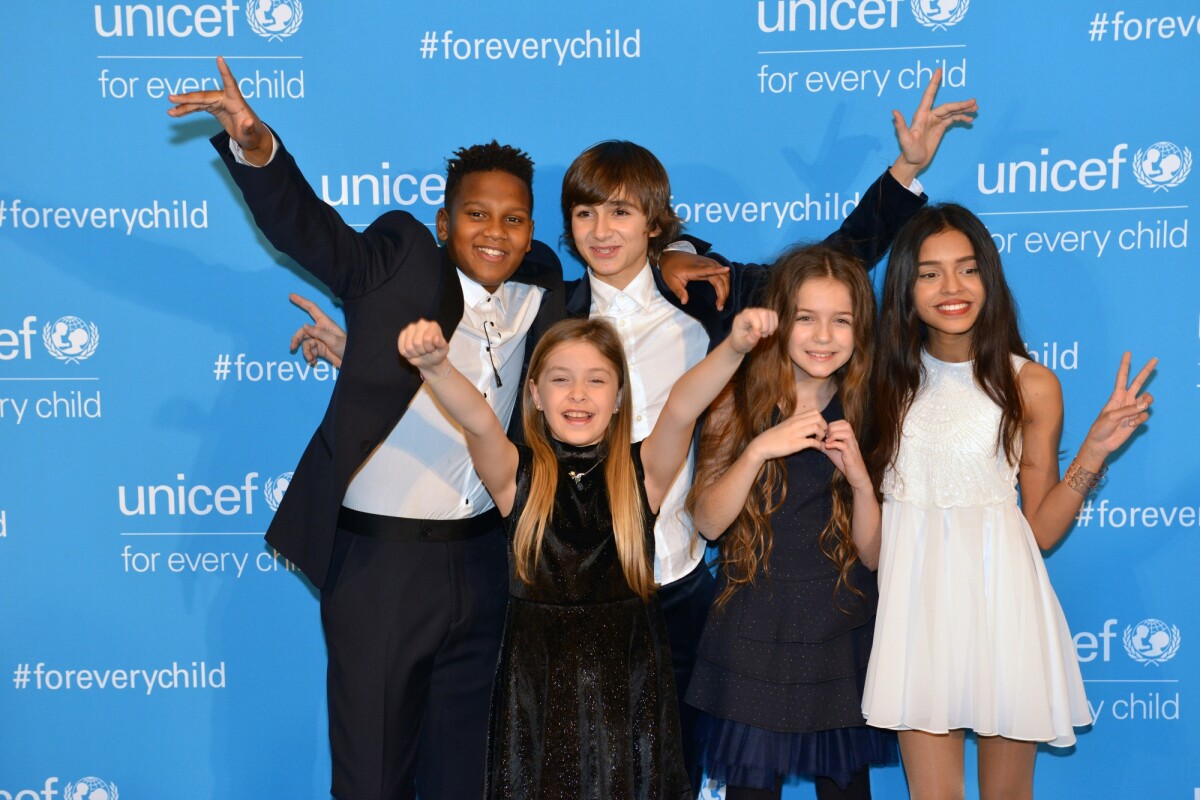 Photo : Kids United - Soirée de gala des 70 ans de l'UNICEF à New York ...