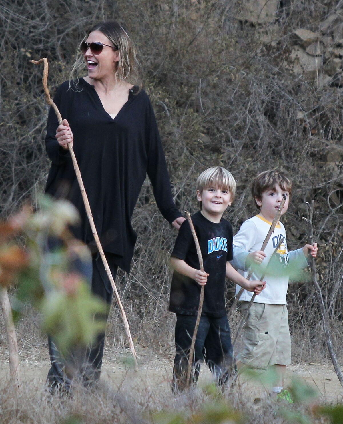 Photo : Brooke Mueller ( ex-femme de Charlie Sheen ) se promene dans la ...