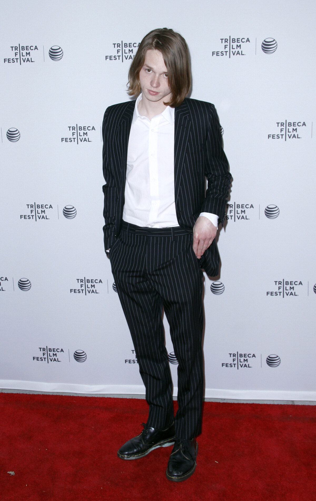 Photo : Jack Kilmer pose au TriBeCa Film Festival, SVA Theater, New ...