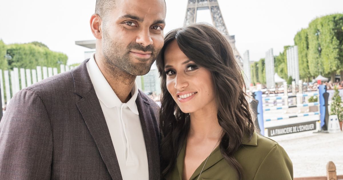 Exclusif - Tony Parker et sa femme Axelle Francine - People lors du ...