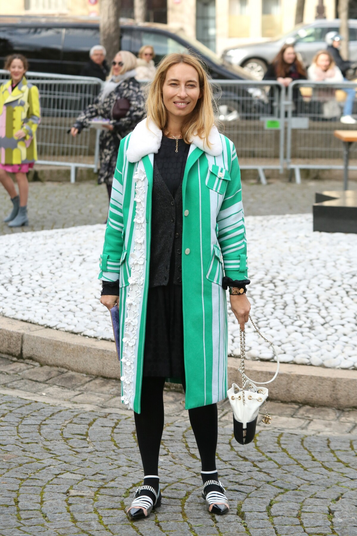 Photo : Alexandra Golovanoff arrivant au défilé de mode "Miu Miu ...