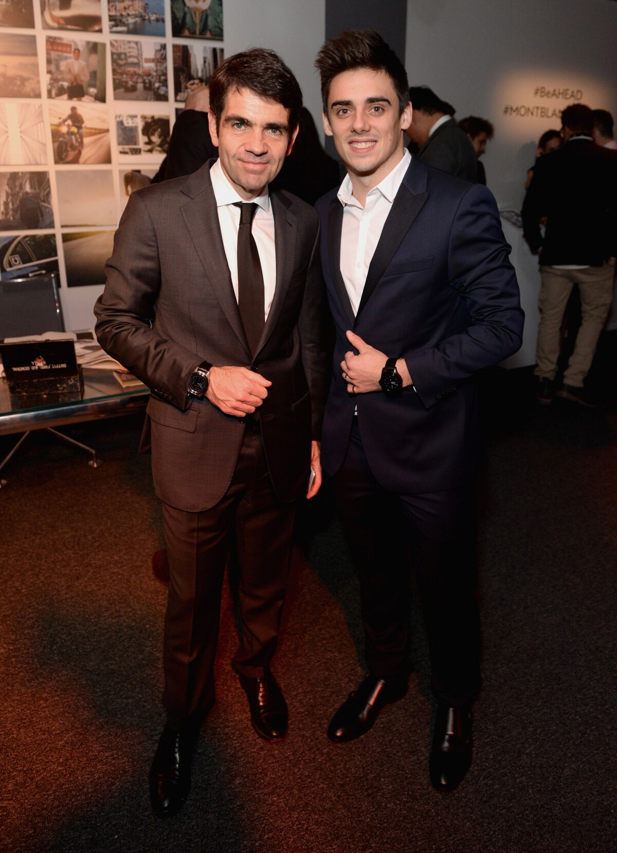 Photo : Jérôme Lambert et Chris Mears - Soirée de lancement de la ...