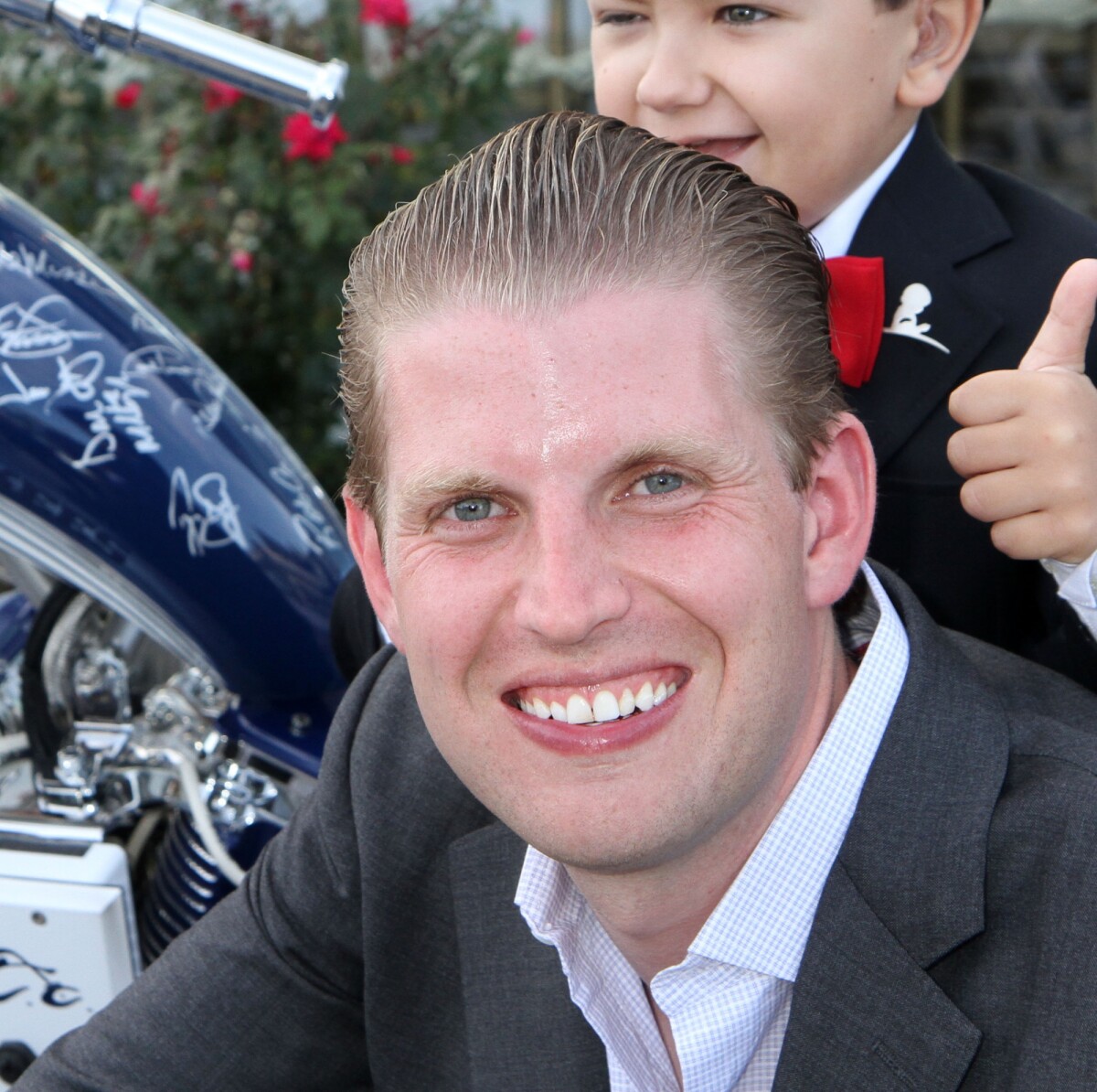 Photo : Eric Trump lors du 8ème tournoi de golf annuel Eric Trump au ...