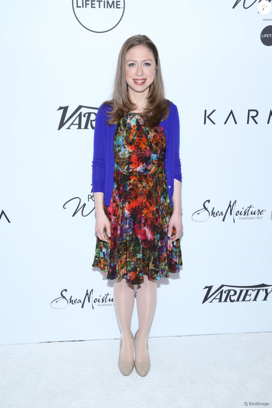 Chelsea Clinton - Les célébrités lors du photocall de la soirée Variety ...