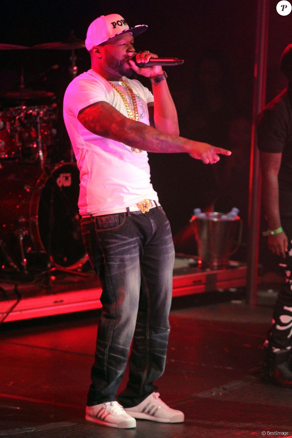 50 Cent (Curtis James Jackson III) en concert au Drai's Club à Las ...