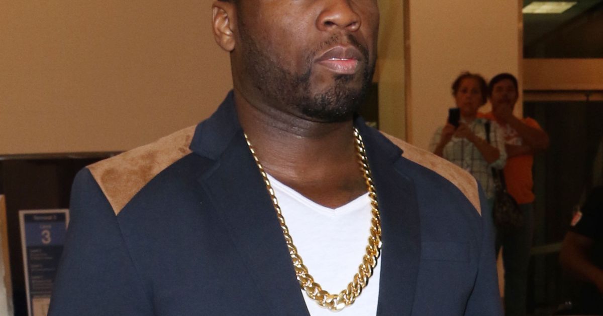 50 Cent (Curtis James Jackson III) arrive à l'aéroport de Los Angeles ...