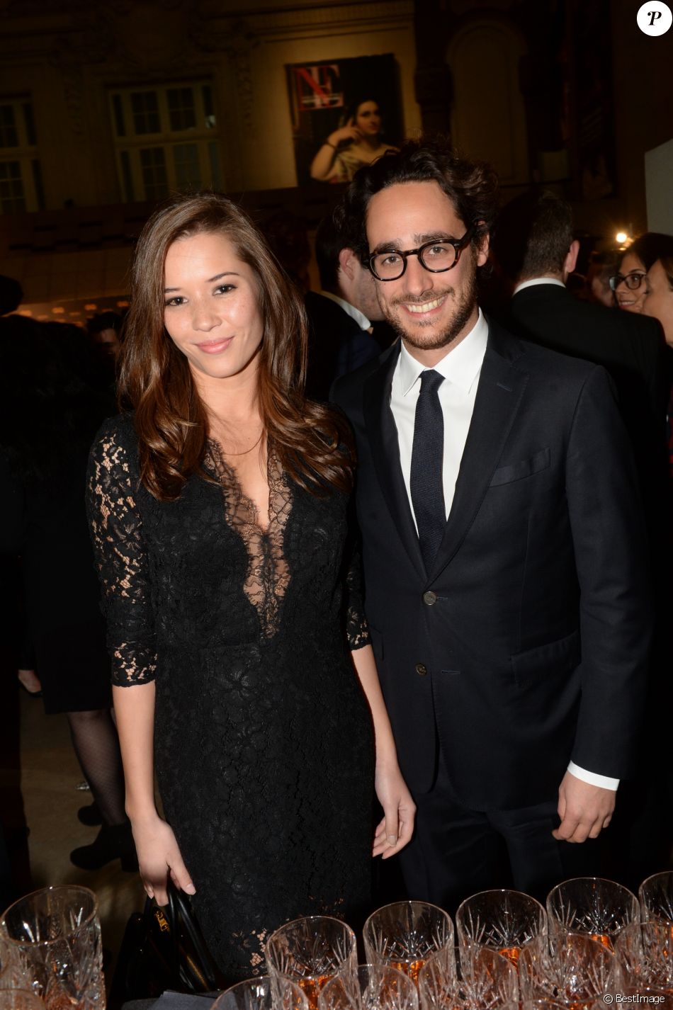 Thomas Hollande et sa compagne Emilie Broussouloux à la 7ème cérémonie ...