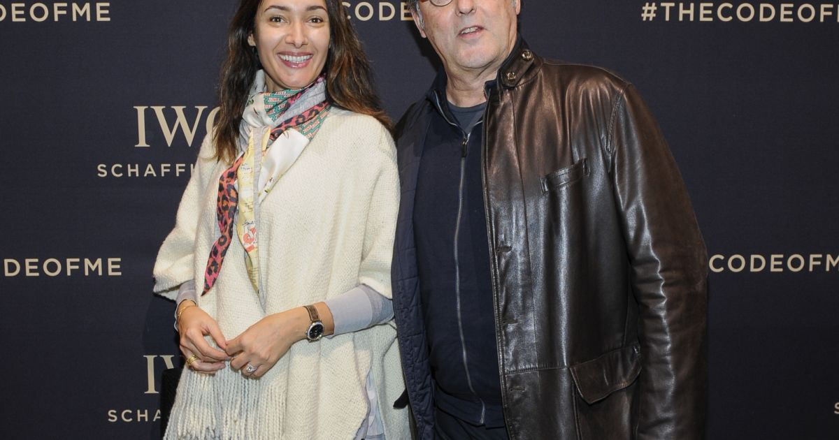 Jean Reno et sa femme Zofia Borucka au lancement de la collection Da ...