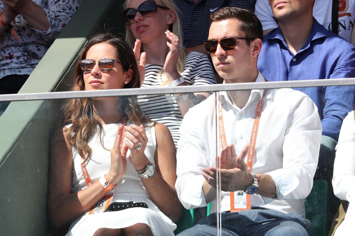 Photo : Ana Ivanovic et son frère Milos dans les tribunes des ...