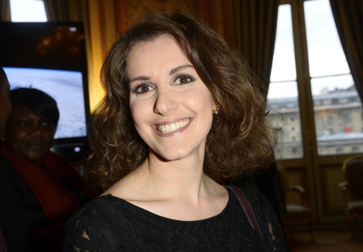 Photo : Fanny Agostini lors du 12ème Forum international de la météo et ...