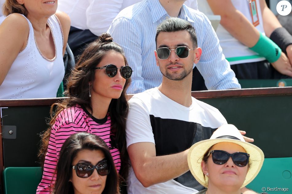 Javier Pastore et sa compagne Chiara Picone assistent à la finale ...
