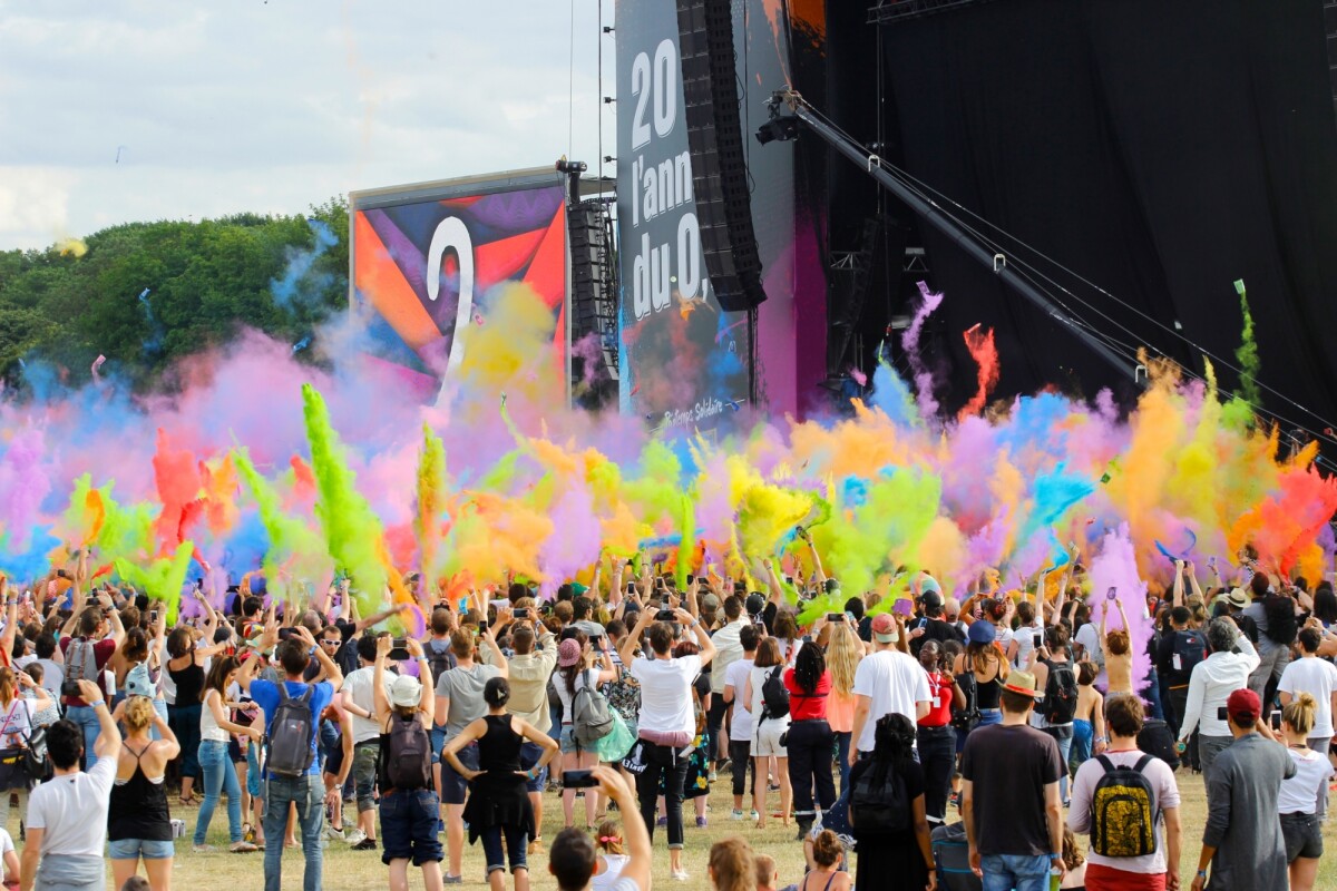 Photo : Le Festival Solidays, à l'Hippodrome de Longchamp, le 24 juin ...