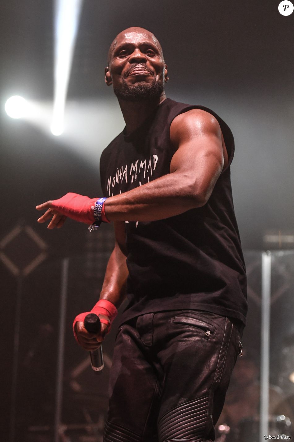 Kery James - Le festival Solidays 2017 à Longchamp. Paris le 24 juin ...