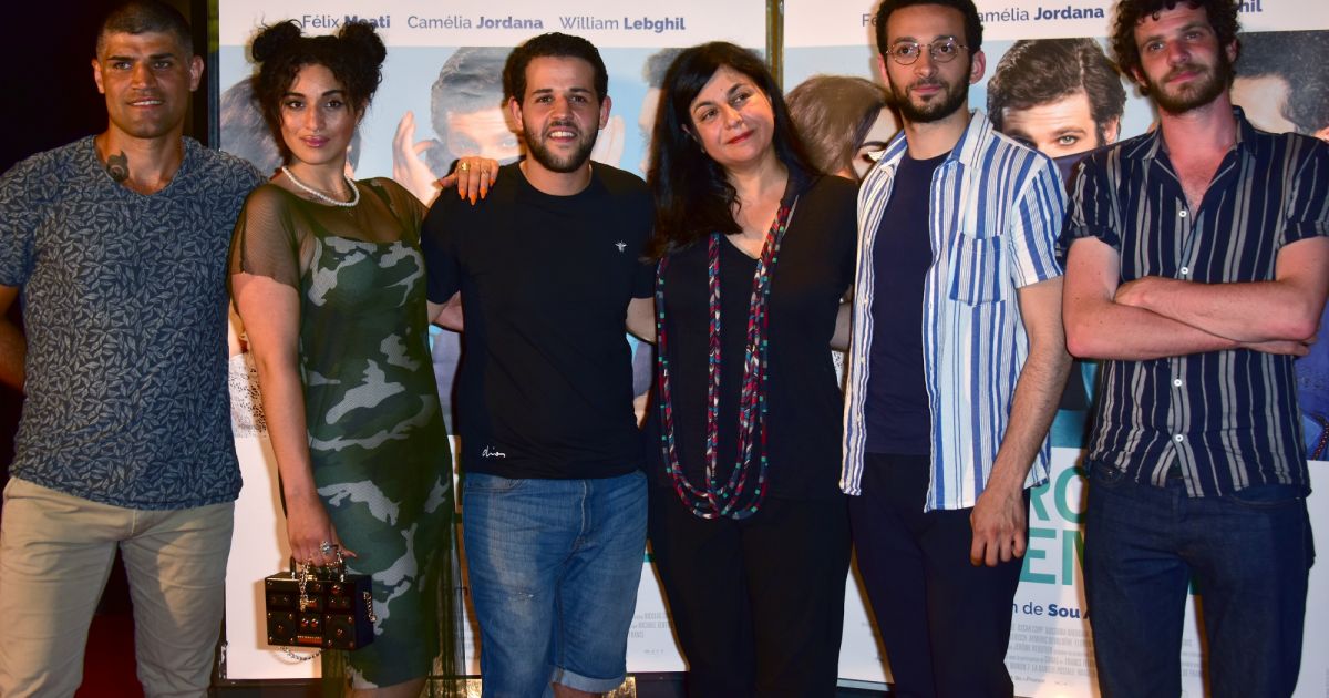 Sâm Mirhosseini, Camélia Jordana, Walid Ben Mabrouk, la réalisatrice ...