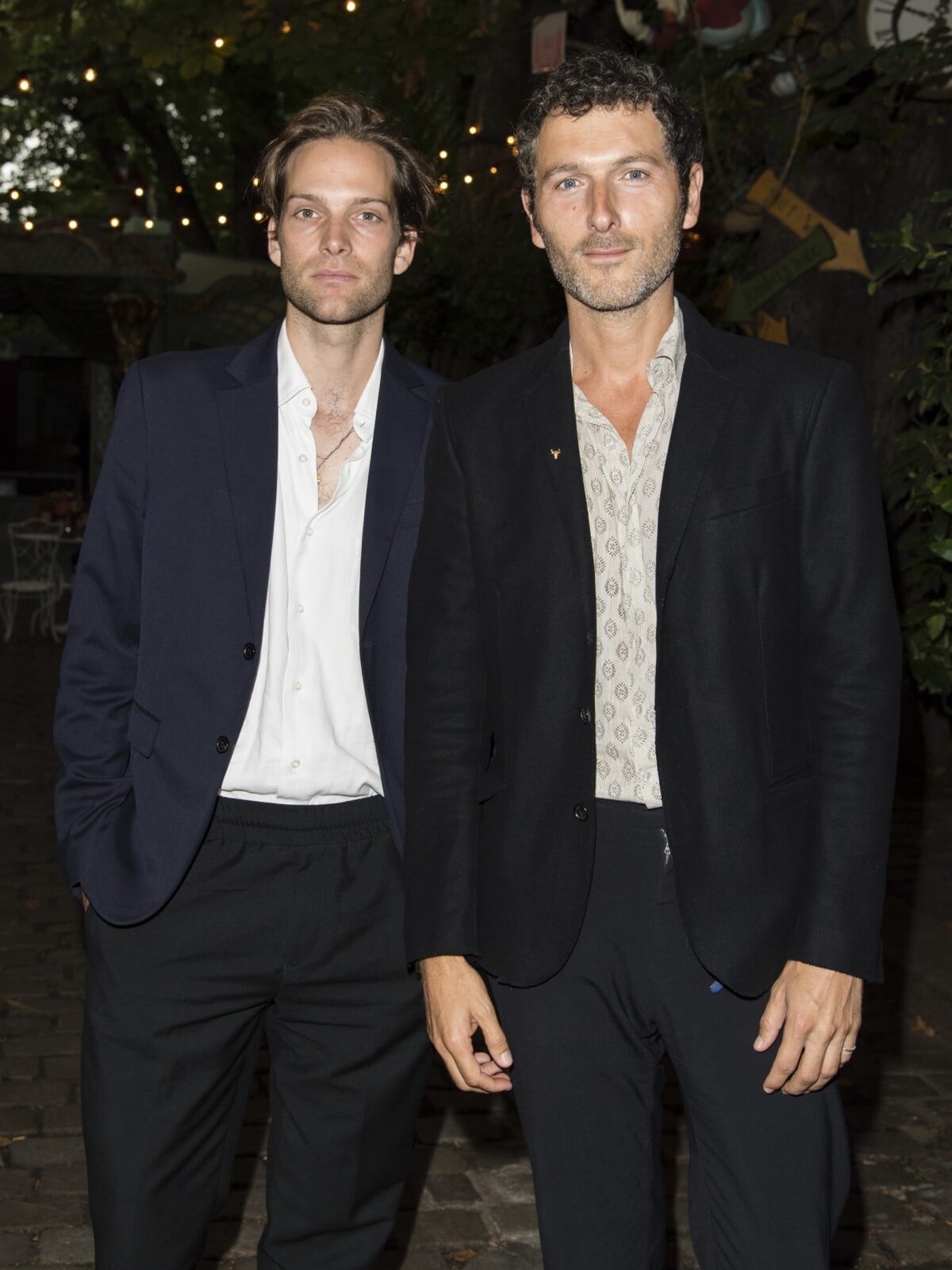 Photo : Andy Gillet et Simon Buret - Photocall de l'évènement "Chaumet ...
