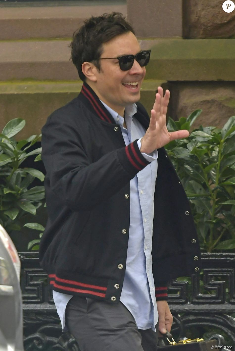 Jimmy Fallon à New York après son émission 'Tonight Show with Jimmy ...