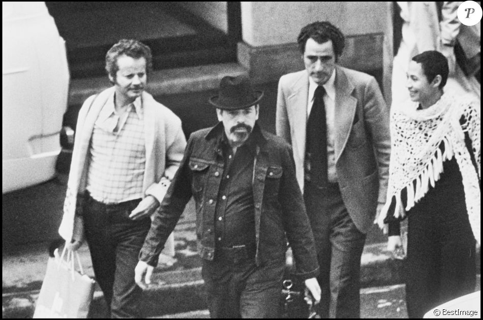 Charley Marouani avec Jacques Brel et sa femme Madly à Paris en 1978. L ...