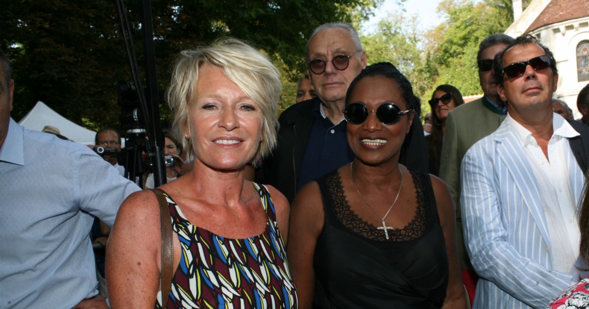 Sophie Davant, Babette de Rozières et son mari Claude Butin lors de la ...