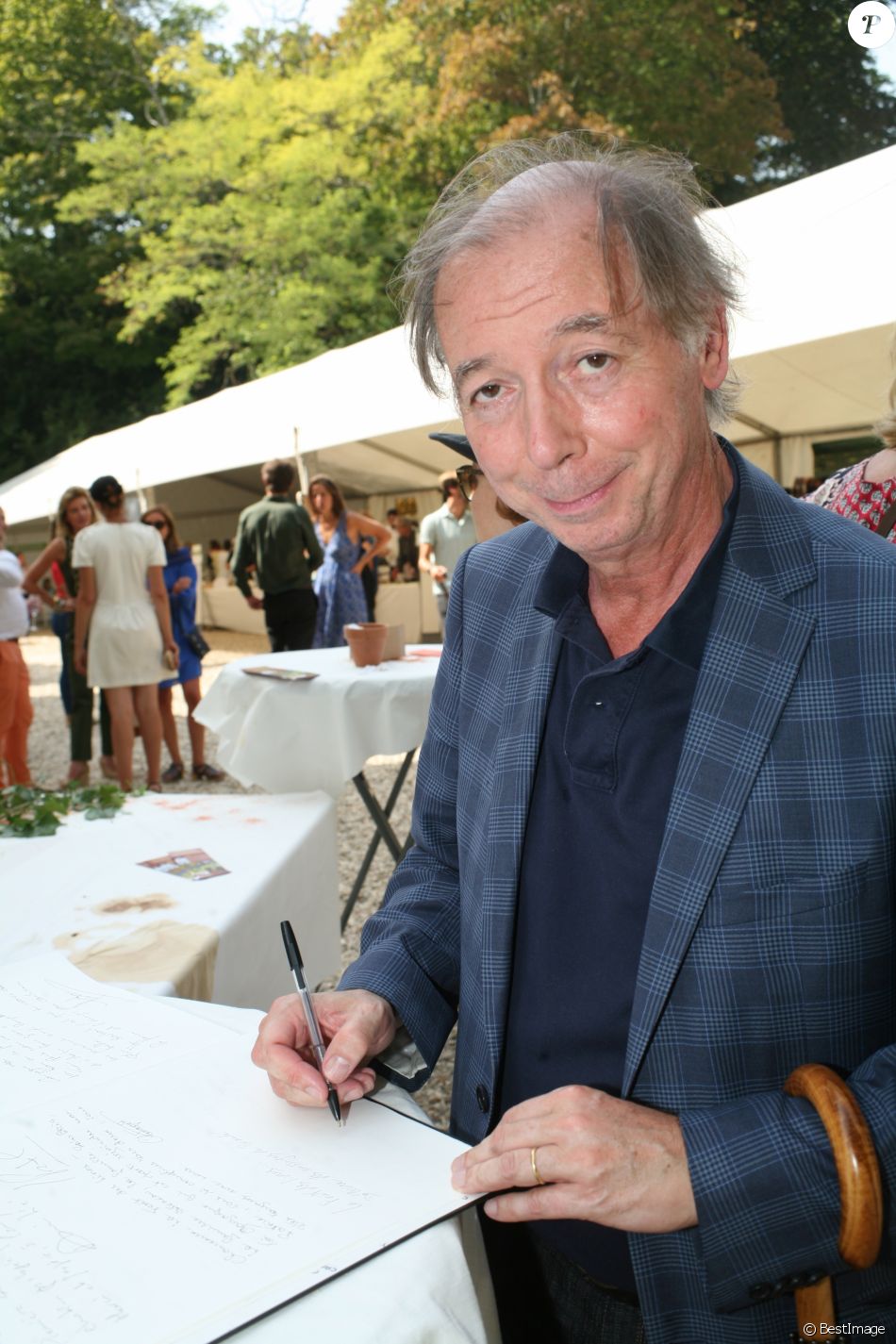 Philippe Chevallier lors de la 22ème édition de la Forêt des livres à ...