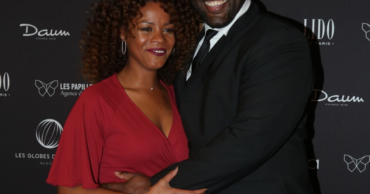 Teddy Riner et sa compagne Luthna Plocus à la 11ème cérémonie des ...