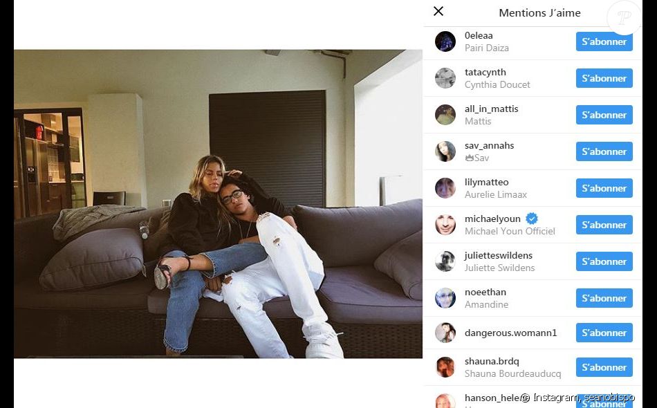 Sean Obispo, fils d'Isabelle Funaro et Pascal Obispo, s'affiche très ...