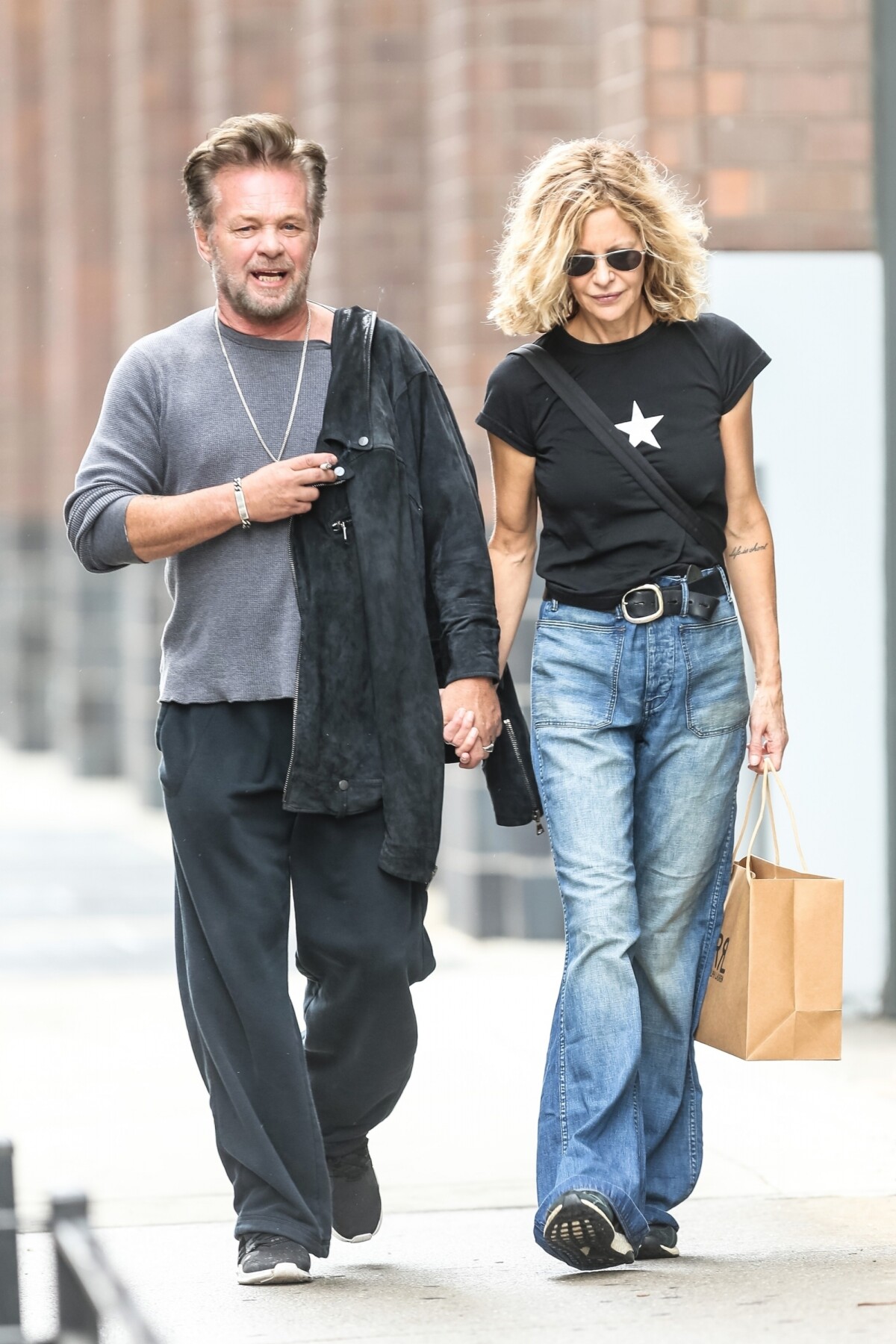 Photo : Exclusif - Meg Ryan et son compagnon John Mellencamp se ...