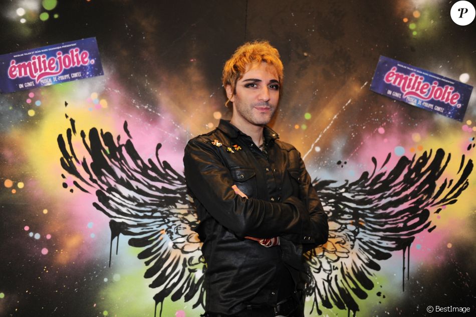 Mikelangelo Loconte à la générale de la comédie musicale Emilie Jolie ...