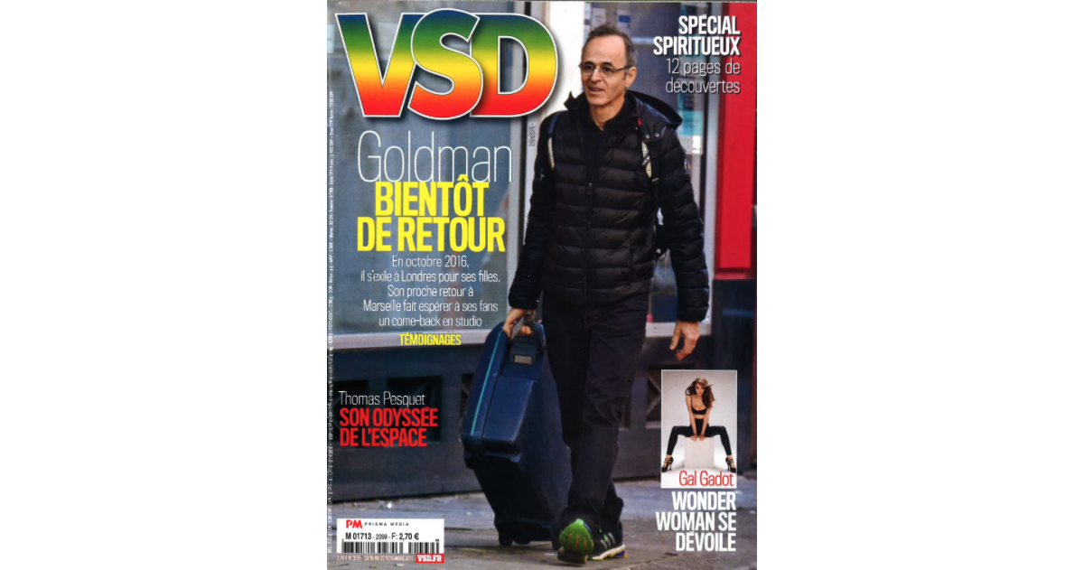 Photo : Le magazine VSD du 16 novembre 2017 - Purepeople