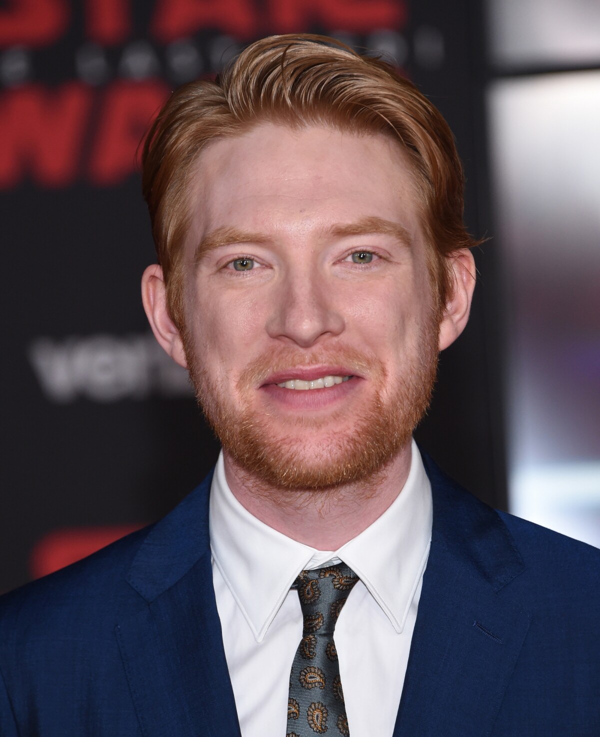 Photo : Domhall Gleeson - Première de 'Star Wars: The Last Jedi' au The ...