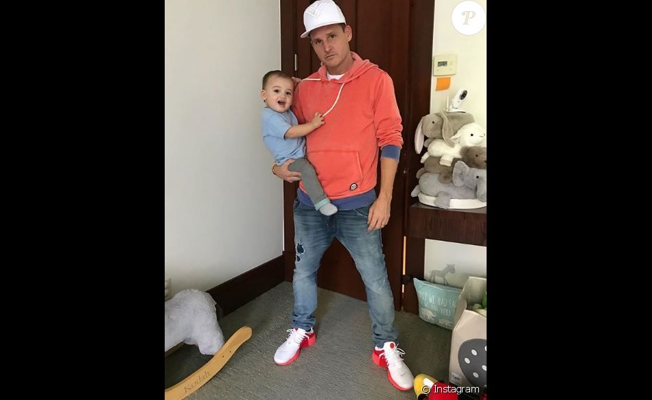 Rob Dyrdek avec son fils aîné Kodah, le 14 novembre 2017 sur Instagram ...