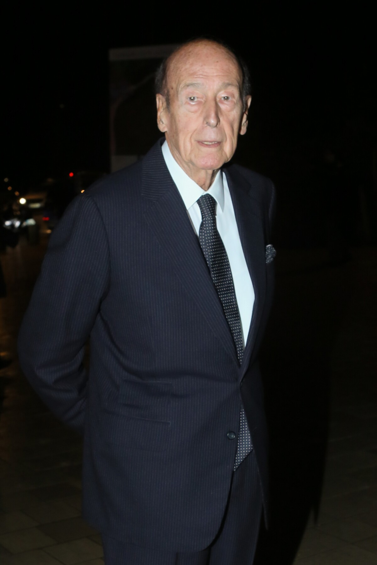 Photo : Exclusif - Valéry Giscard d'Estaing au dîner d'Inauguration de ...