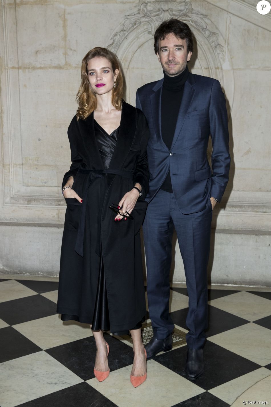 Natalia Vodianova et son compagnon Antoine Arnault - Photocall du ...