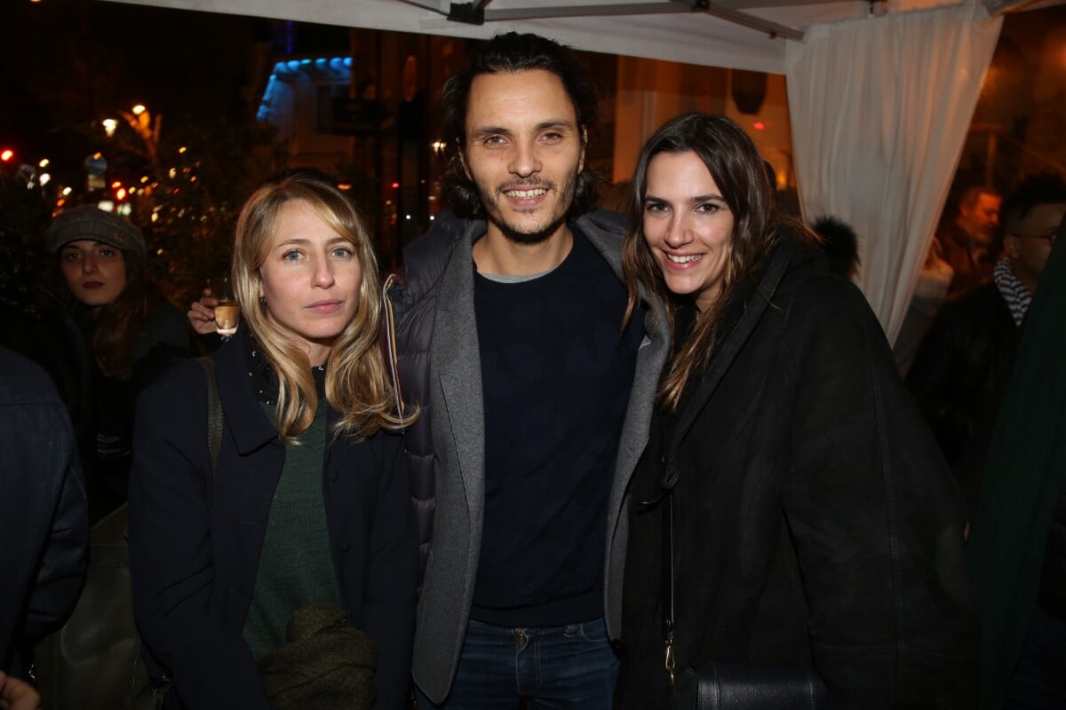 Photo : Tom Hygreck, Laura Boujenah et Charlotte Gabris à la soiree d'inauguration du "Shelby" à ...