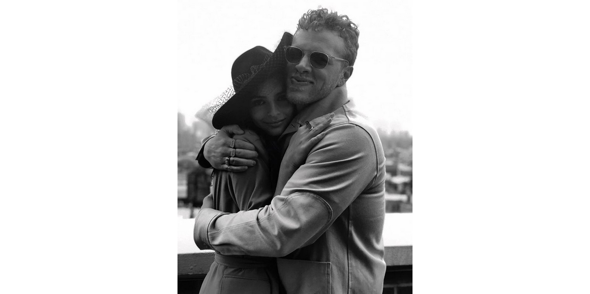 Photo : Emily Ratajkowski et son petit ami Sebastian Bear-McClard se ...