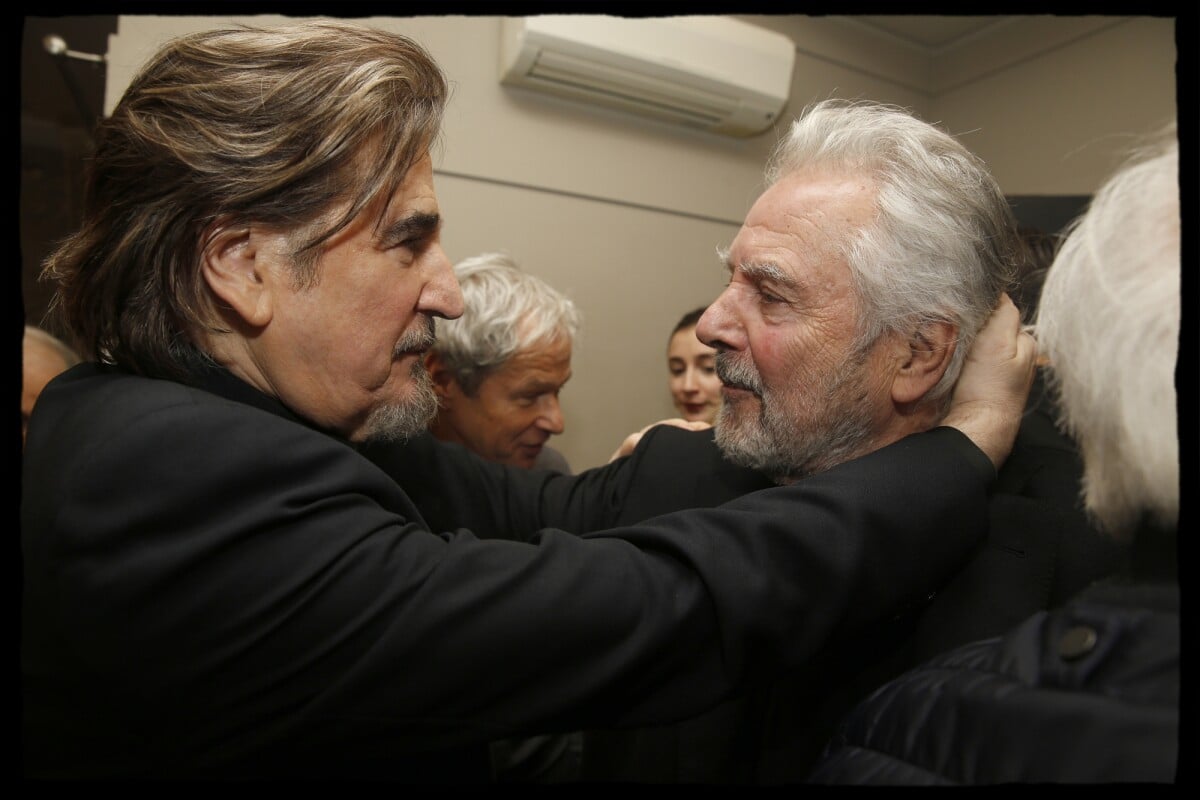 Photo : Exclusif - Pierre Arditi - Serge Lama en concert à l'Olympia ...