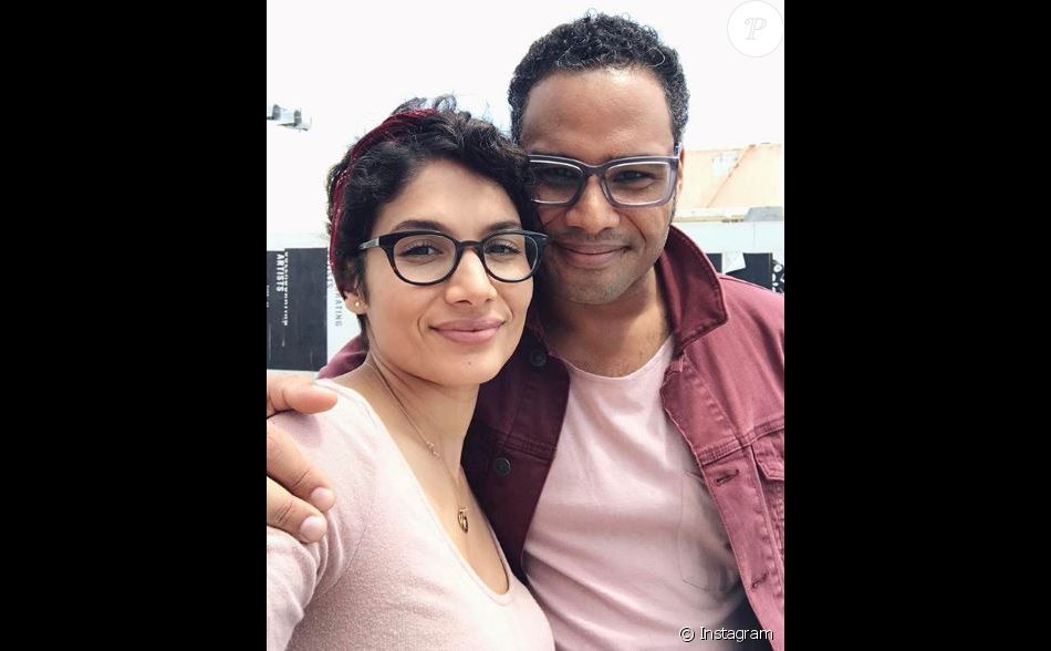 Joshua Silverstein avec sa femme sur Instagram le 15 mai 2017. - Purepeople