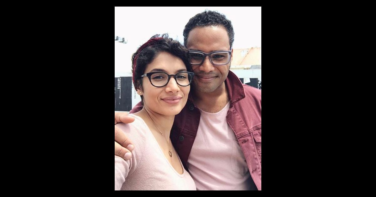Joshua Silverstein avec sa femme sur Instagram le 15 mai 2017. - Purepeople