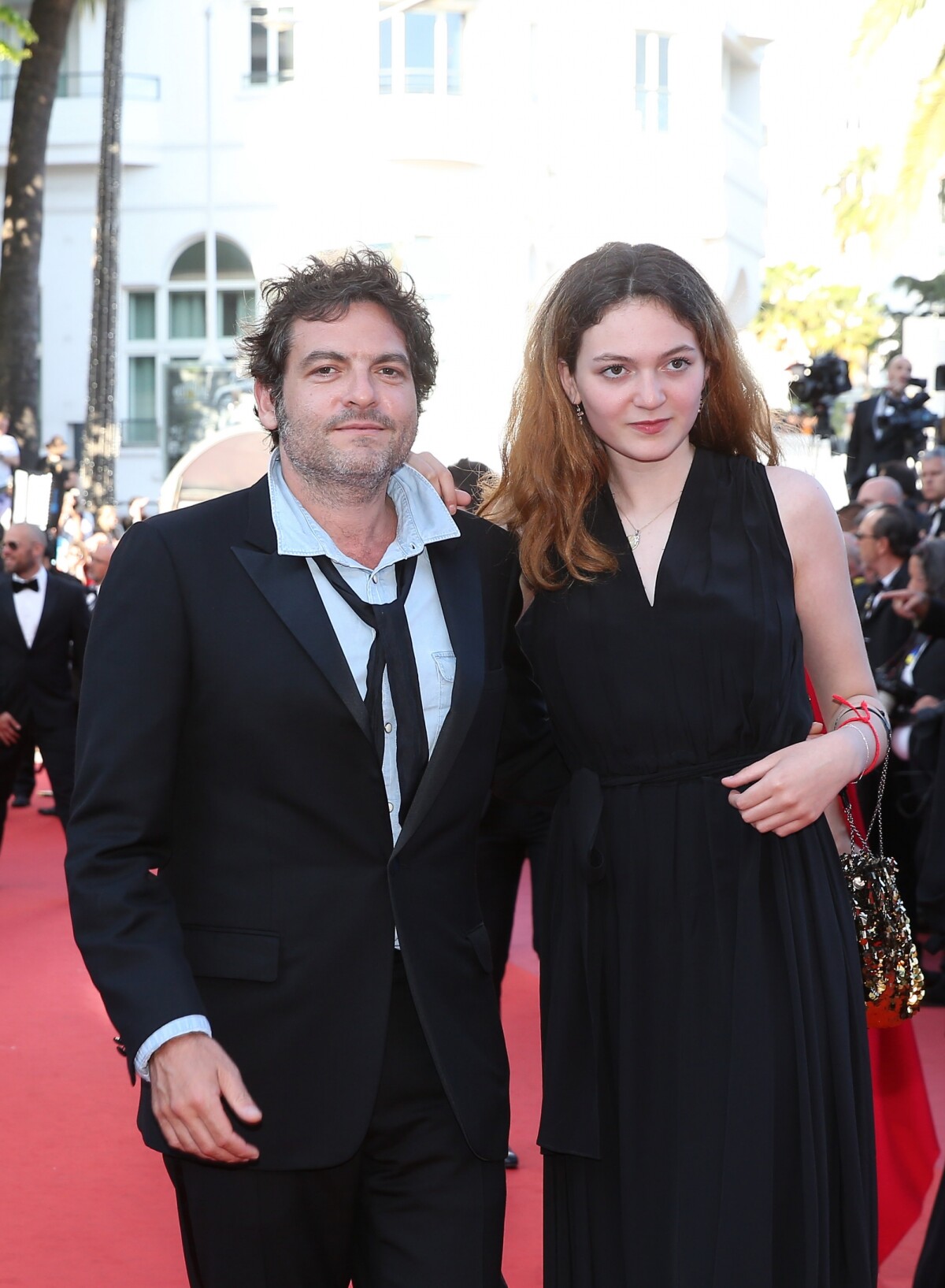 Photo : Matthieu Chedid et sa fille Billie - Montée des marches du film ...