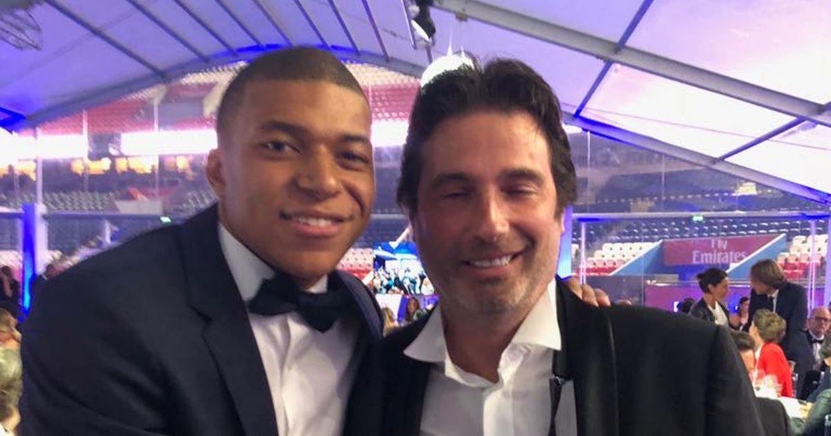 Exclusif - Kylian Mbappé et Richard Orlinski - 5ème dîner de gala de la ...