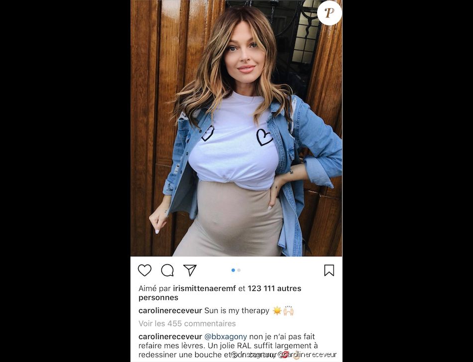 Caroline Receveur Enceinte Le 17 Avril 2018 Non Elle Na Pas Fait