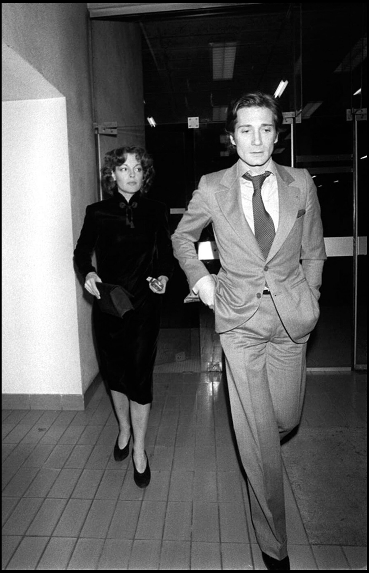 Photo : Romy Schneider et Daniel Biasini en 1980. - Purepeople