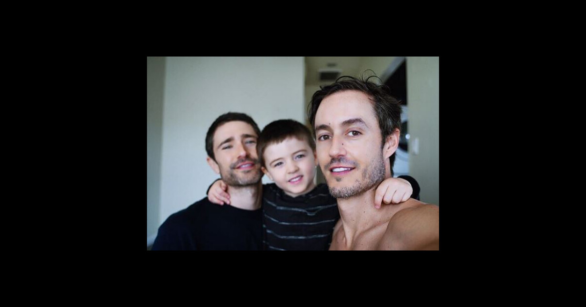 Matt Dallas (Kyle XY) : Craquant portrait de famille avec son mari et ...